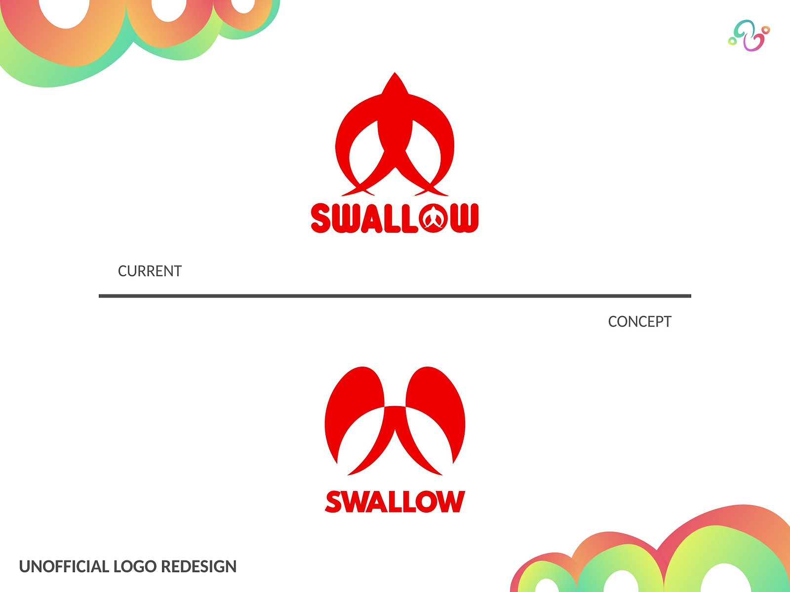 Swallow Logo Redesign (UNOFFICIAL) by Zzoe Iggi on Dribbble