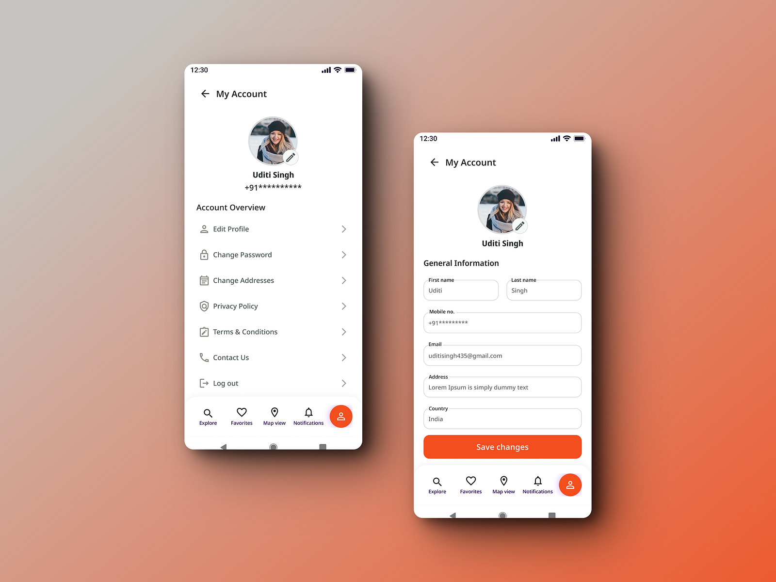 "User-Friendly Profile" by prachi mishra on Dribbble