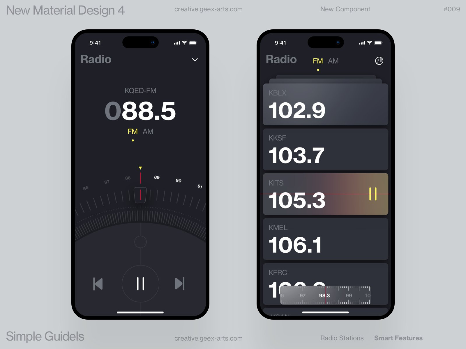 FM Radio by Slava Kornilov for Geex Arts on Dribbble