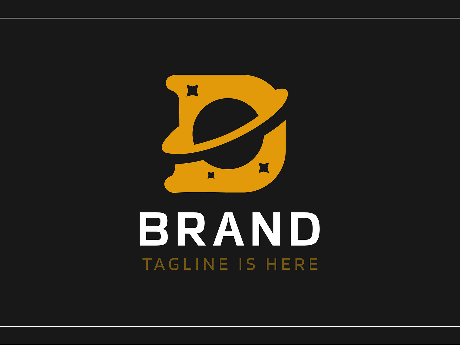 Letter D space planet logo by m zahid hasan on Dribbble