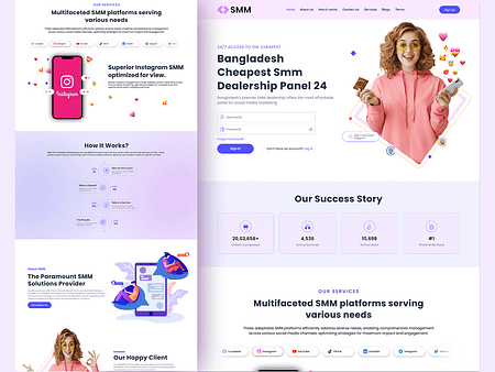 Smm Panel designs, themes, templates and downloadable graphic elements ...