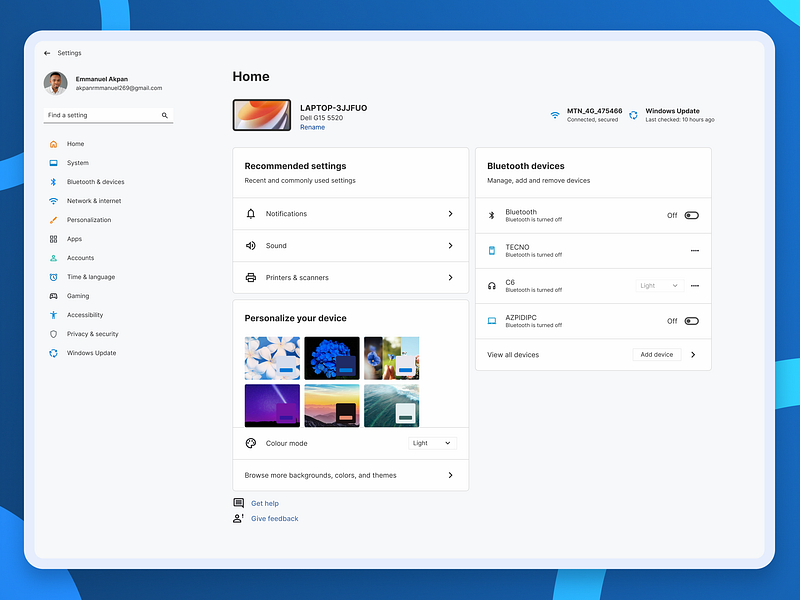 Browse thousands of Settings Page images for design inspiration | Dribbble