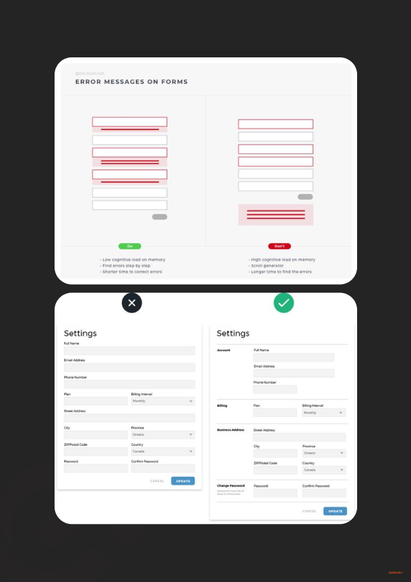 📙 UI/UX Tips by ECONEV (book) ver 01 by Jack Conev on Dribbble