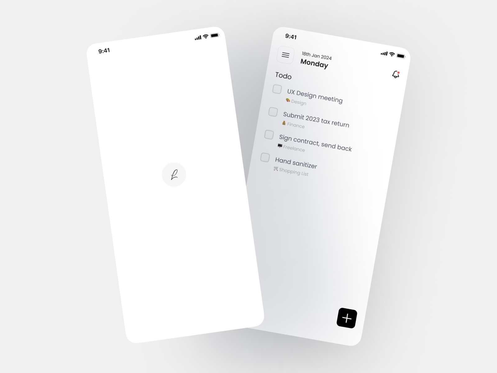Lumina - Minimal Todo App by Milooni Yagnik on Dribbble Lumina - Minimal Todo App by Milooni Yagnik on Dribbble