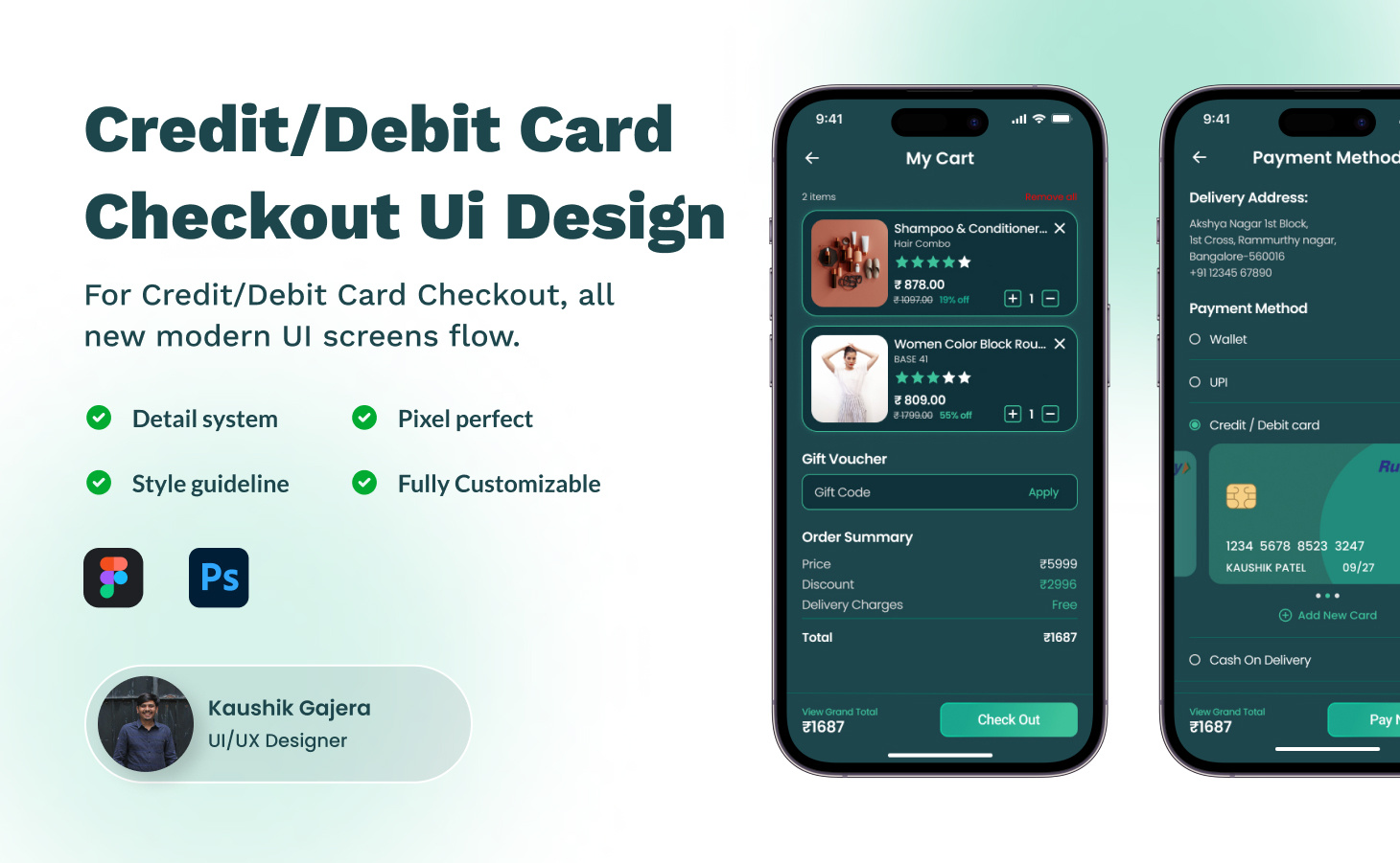 Cart UI Design designs, themes, templates and downloadable graphic ...