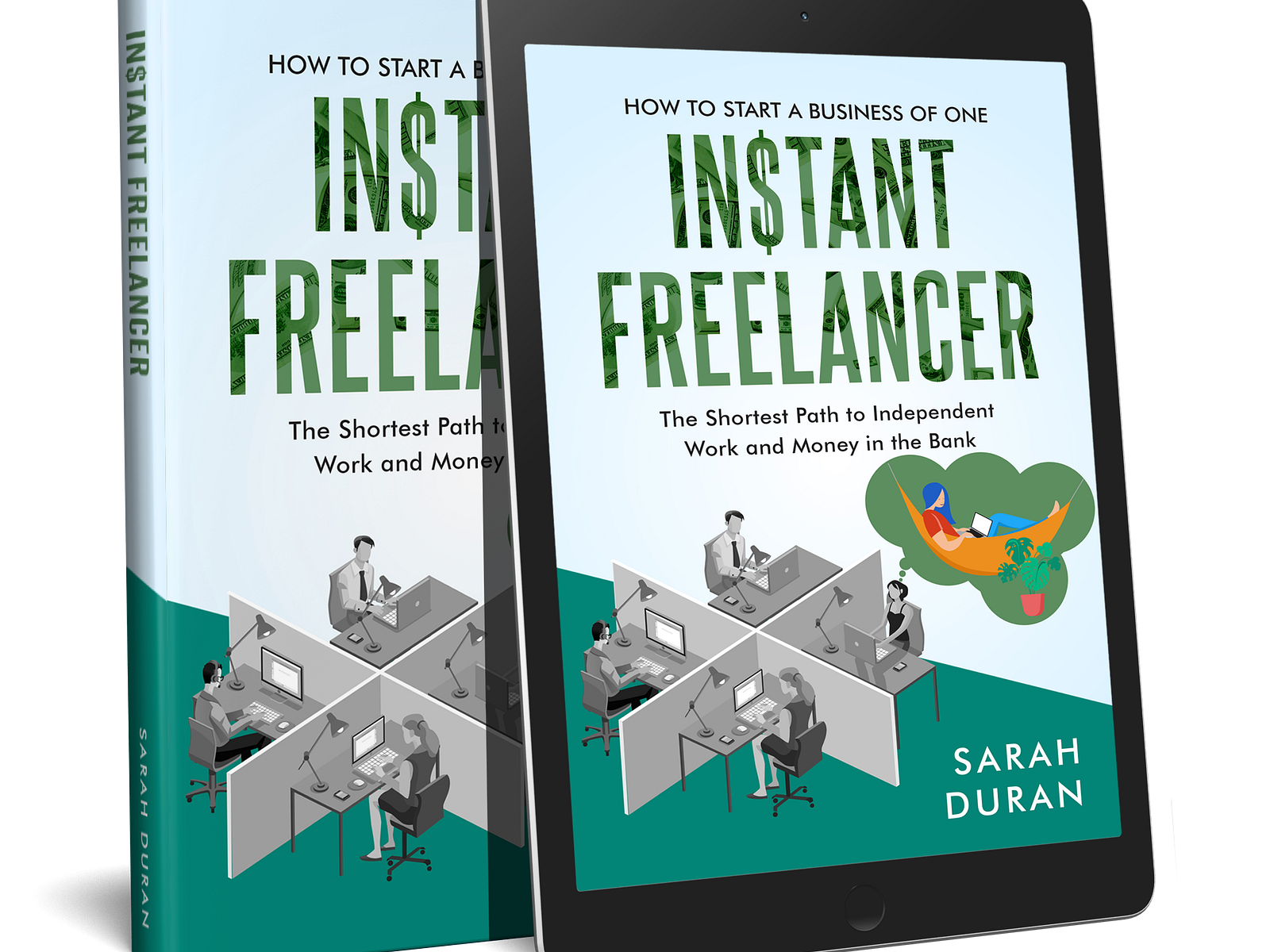Instant Freelancer Cover Design by Albert Ceasar Compay on Dribbble