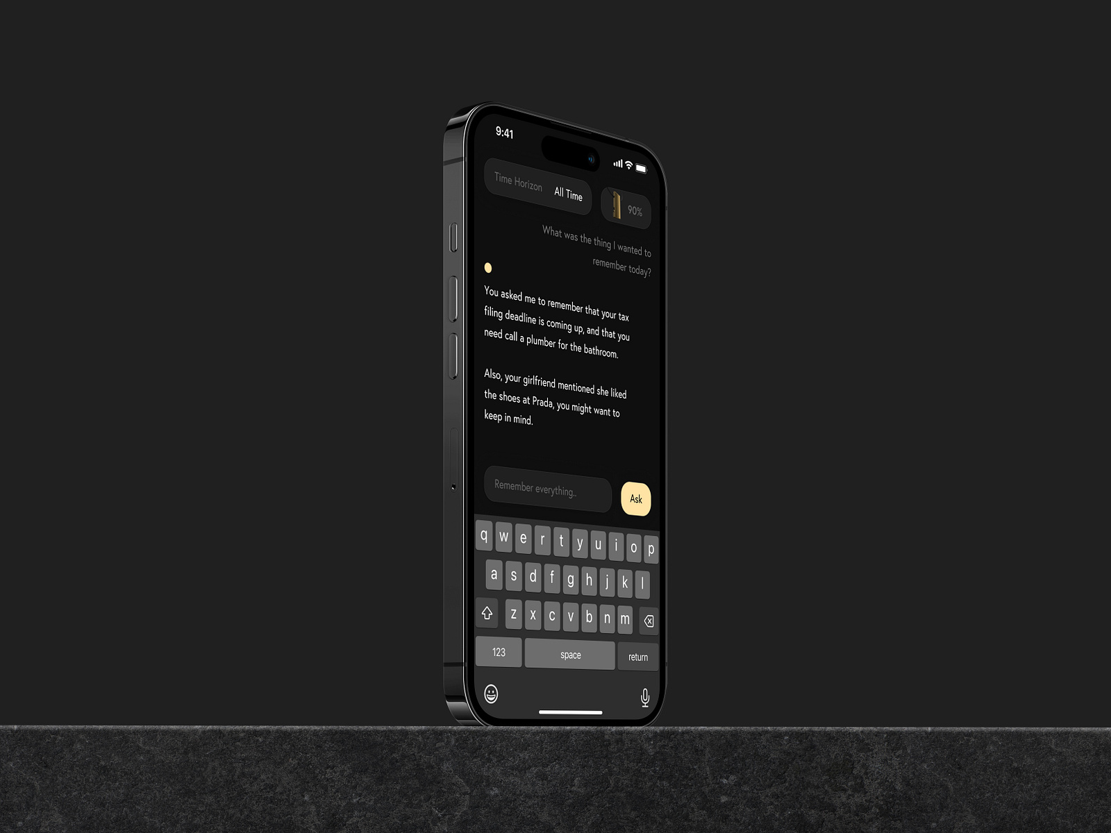 Remember Search Bar Ios App Ui Concept By Mert Erdir On Dribbble 9521
