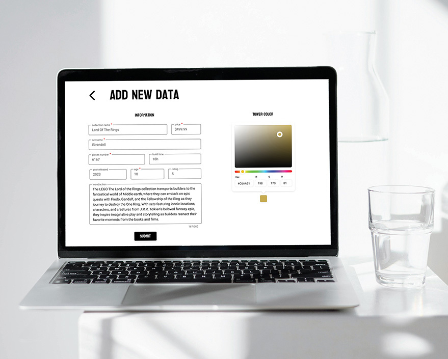 Lego Data Visualization by Arianna Baez on Dribbble