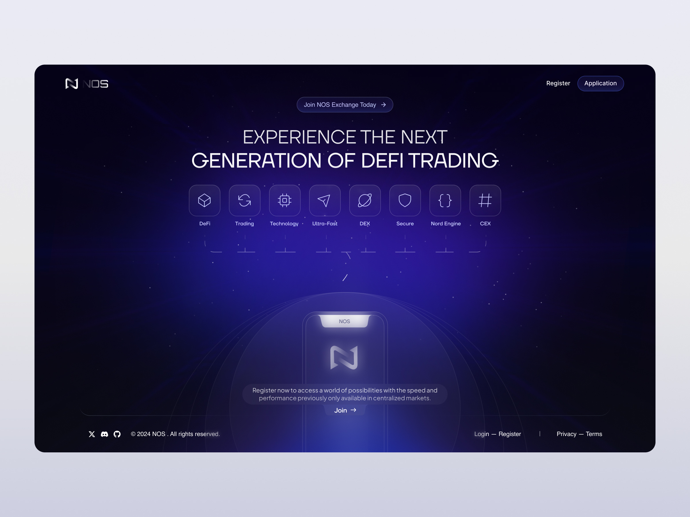 NOS - Defi Platform by Sam Halpert for Awsmd on Dribbble