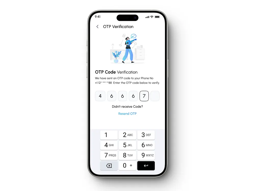Otp Verification Page Design designs, themes, templates and ...
