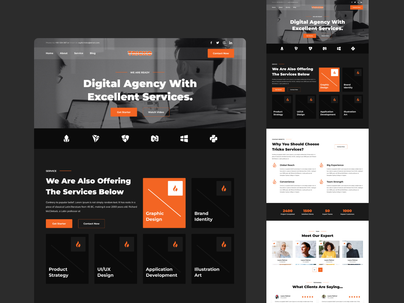 DigiWorld | Digital Agency by Studio Express Team on Dribbble