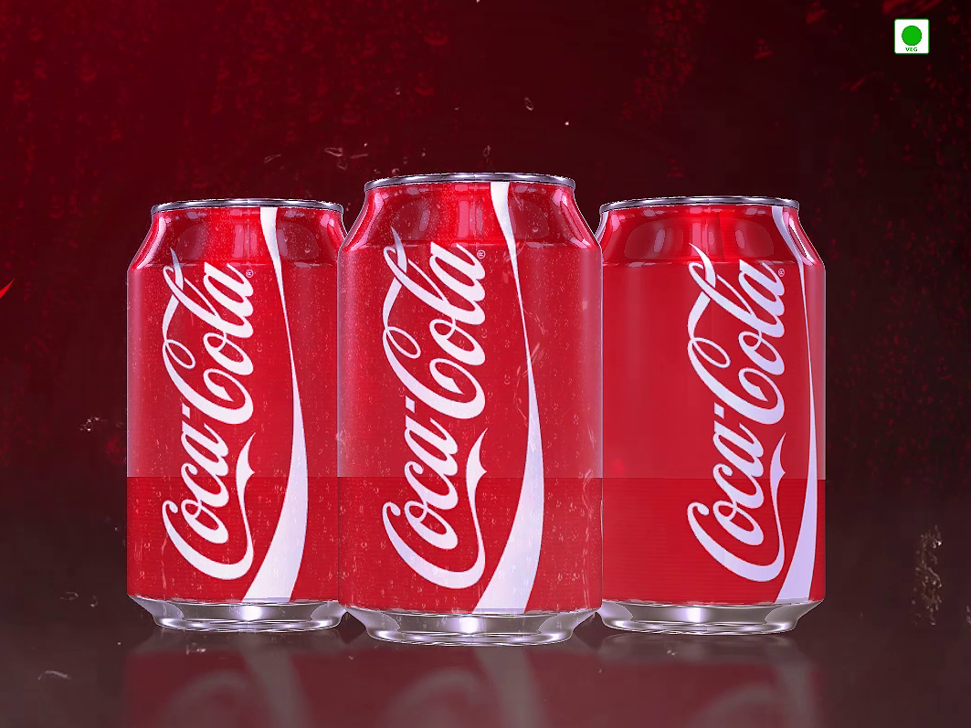 Coca-Cola 3D Product Video Animation by vishal works on Dribbble