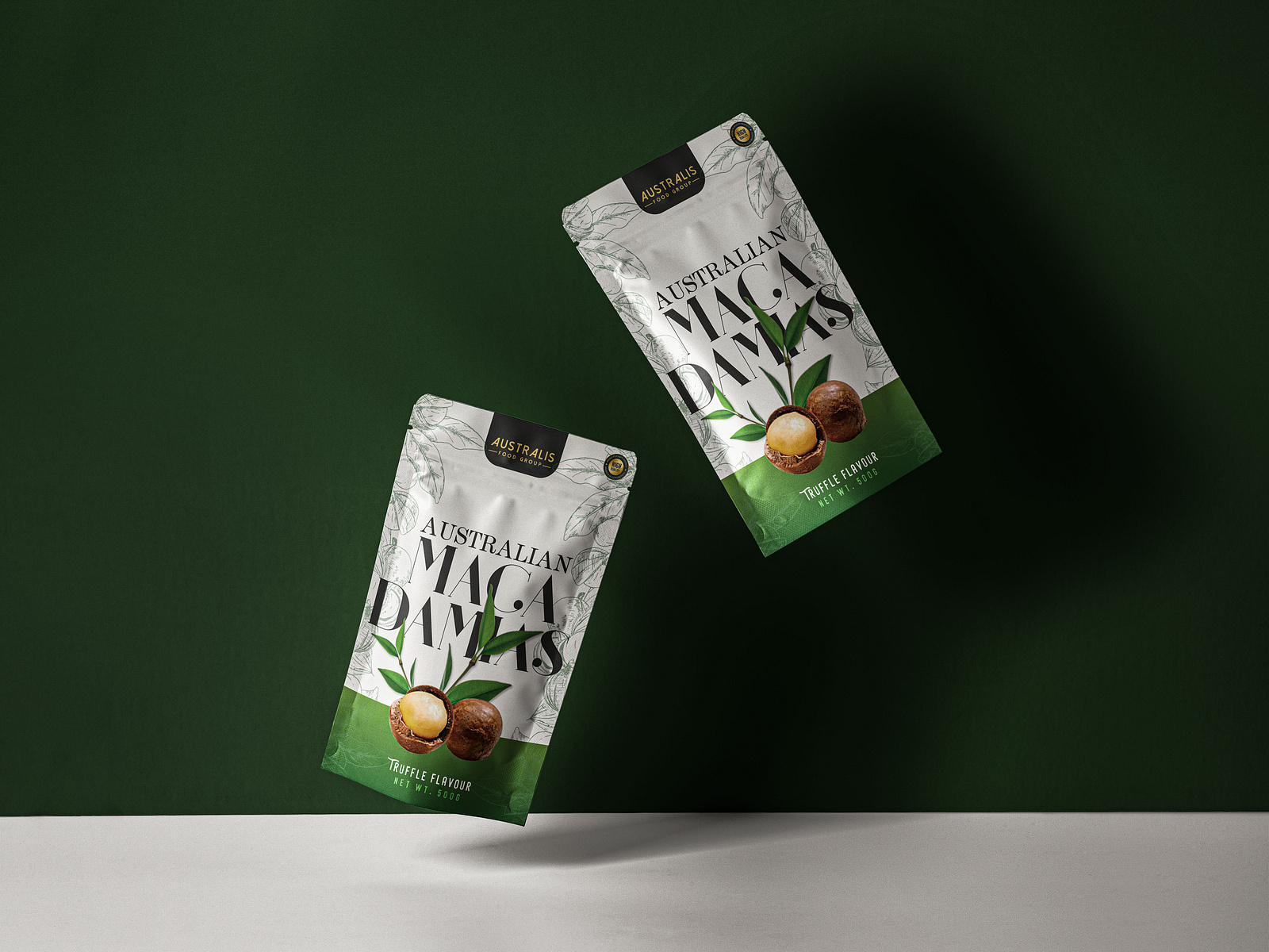 Australian Macadamia | Pouch Packaging Design by Chuchu_Graphics on ...
