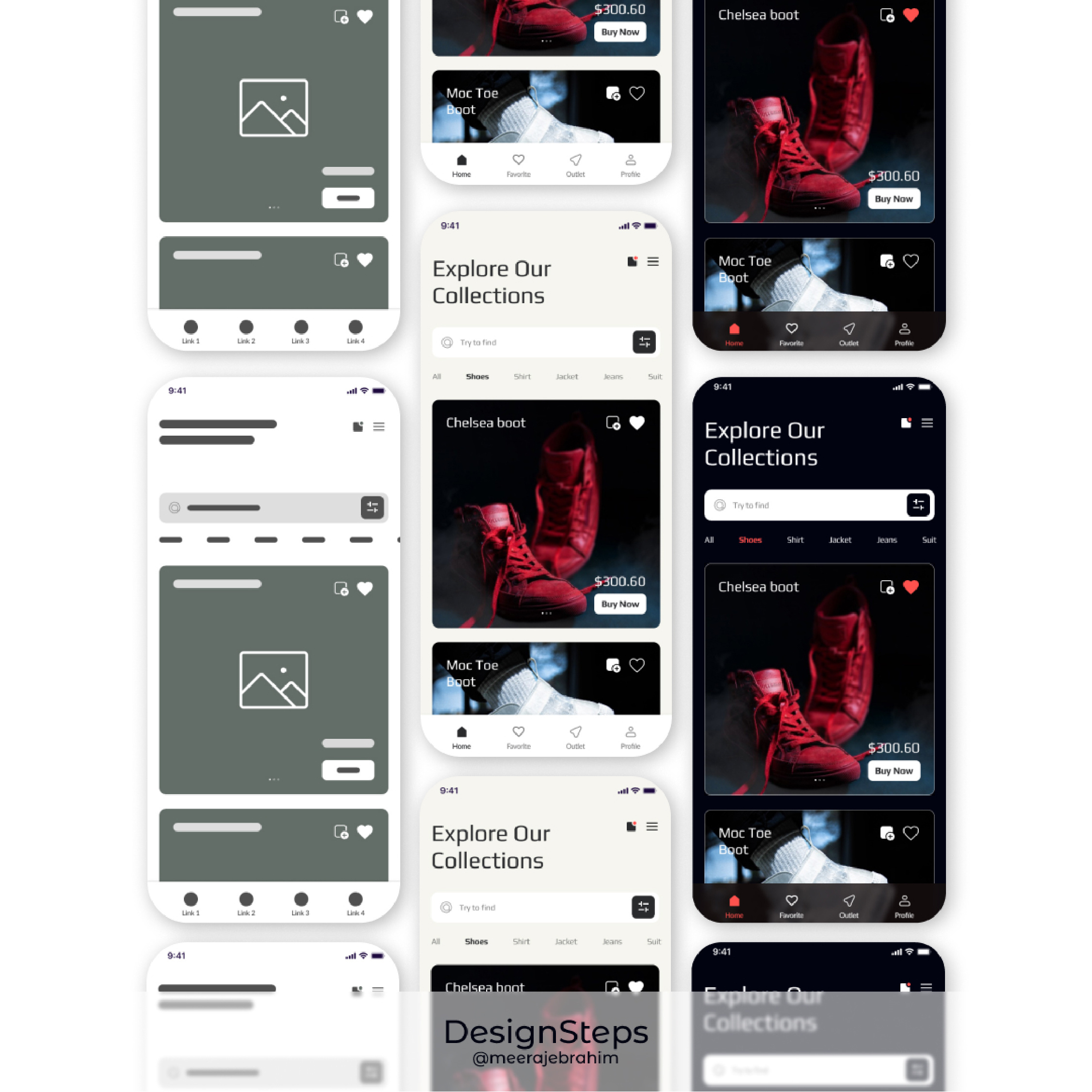 Mens Shopping App designs, themes, templates and downloadable graphic ...