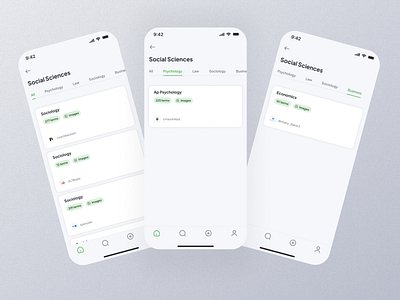 Flash Card UI designs, themes, templates and downloadable graphic ...