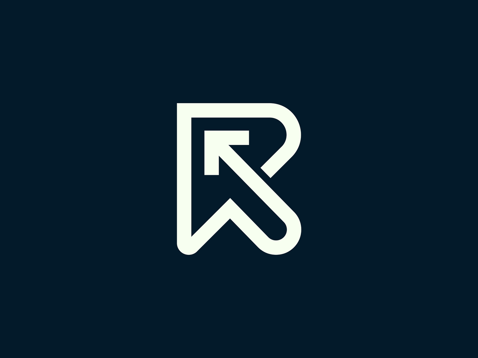 R Logo Design by Jowel Ahmed on Dribbble