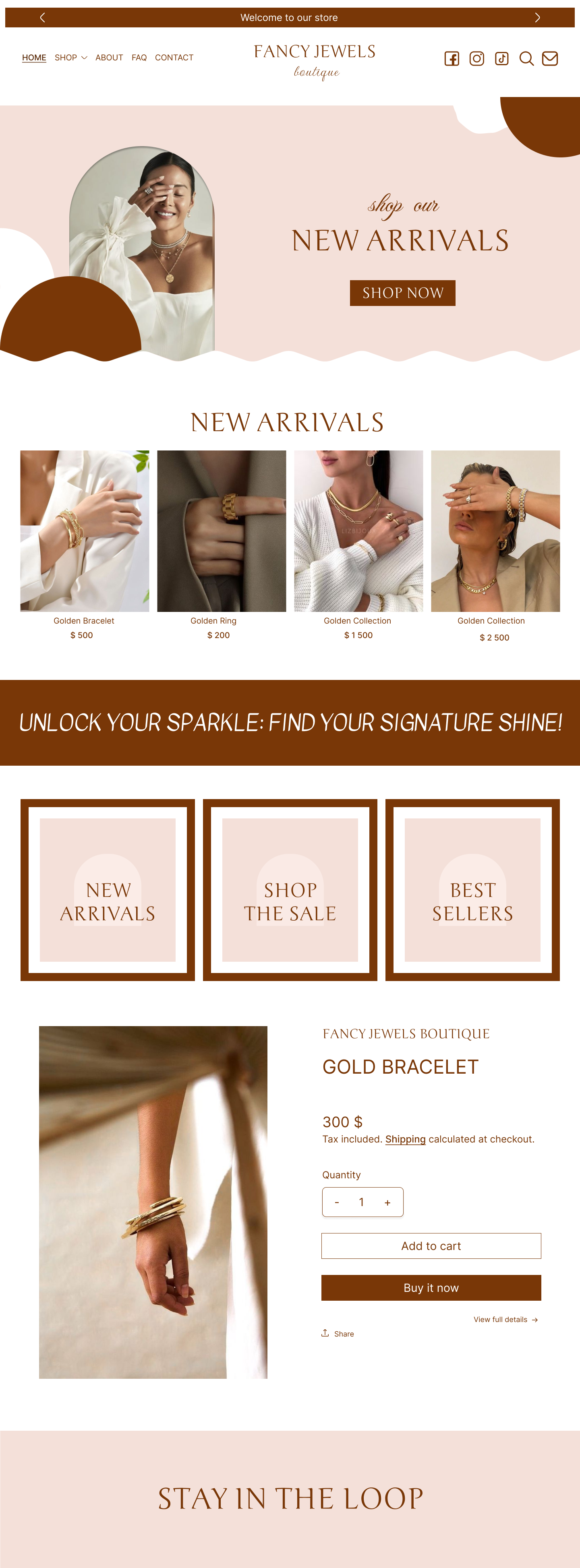 Jewelry Ecommerce by Nare Budaghyan on Dribbble