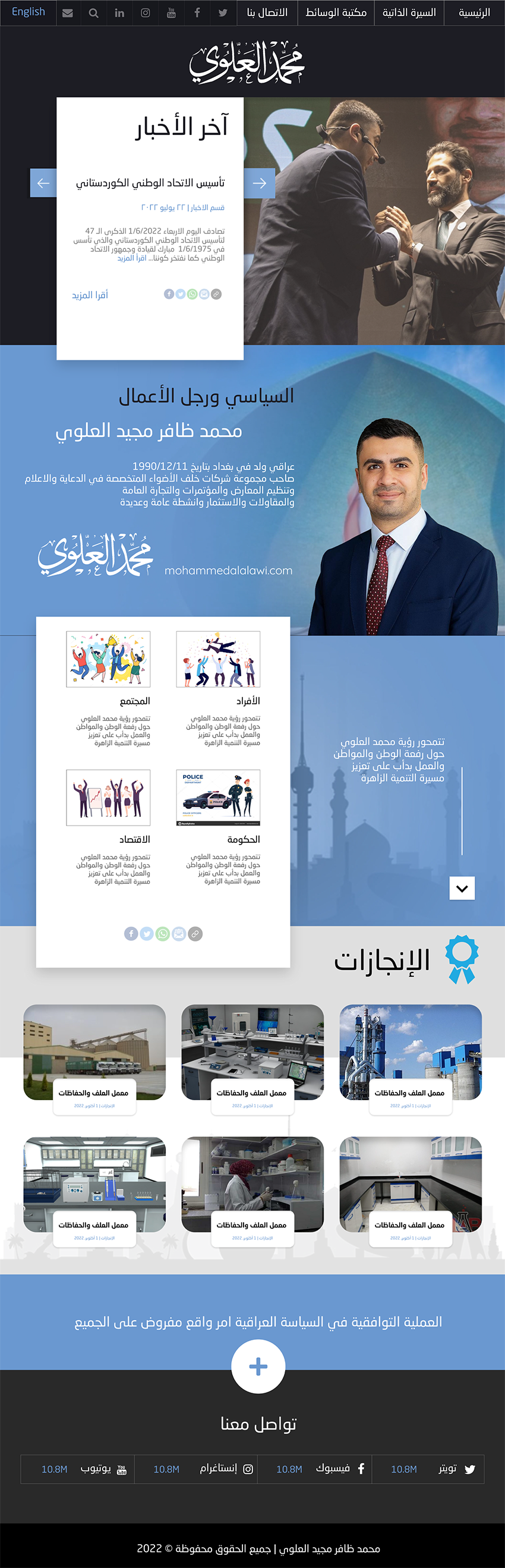 Mohammed Al-alawi | By Malamih Creative by Malamih Creative on Dribbble