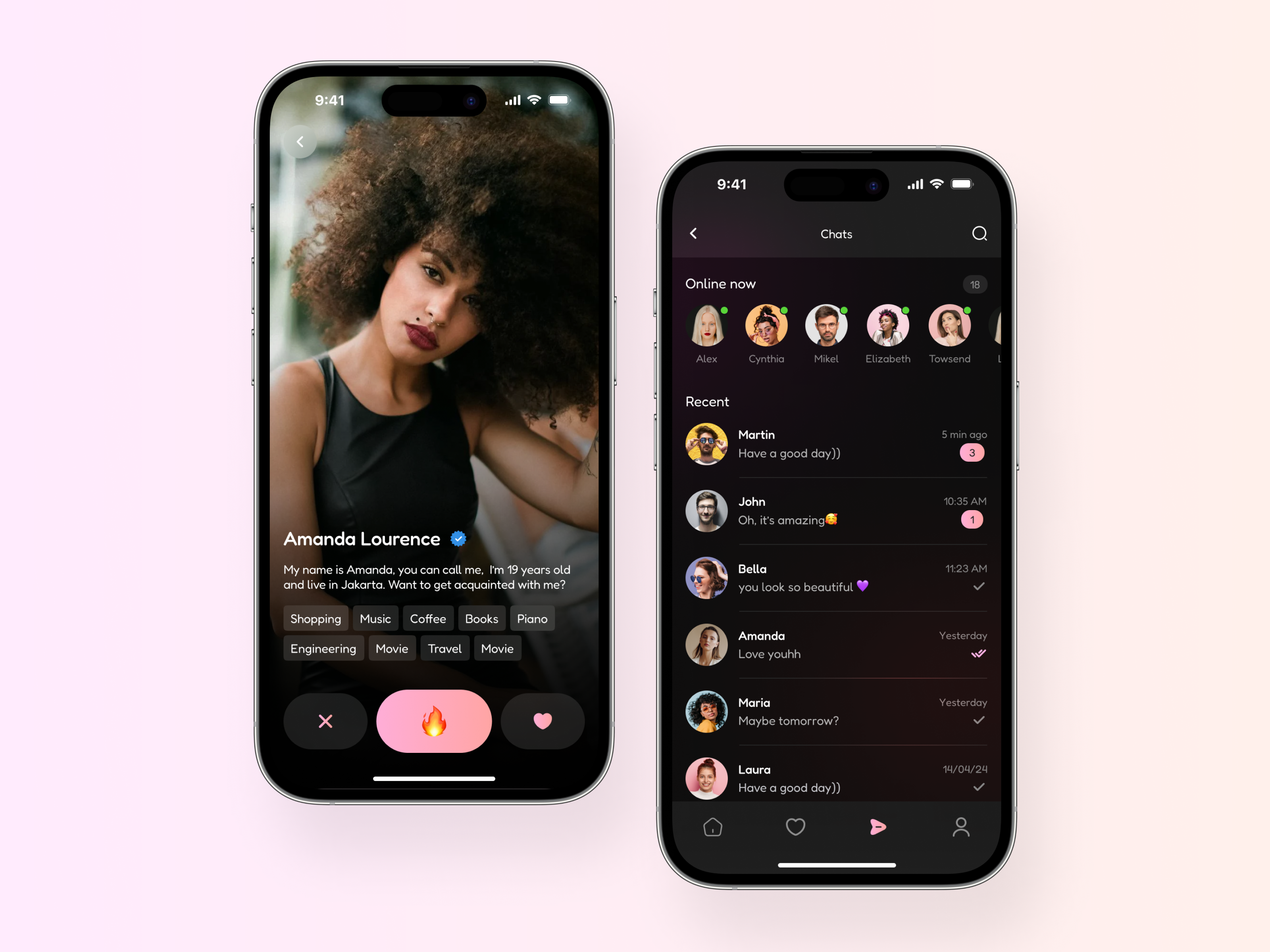 Dating App UI by Ronas IT | UI/UX Team on Dribbble
