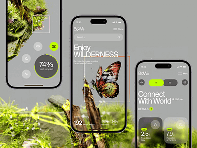 Bio World - Mobile app concept by Lay – UX/UI and branding for Voyager ...