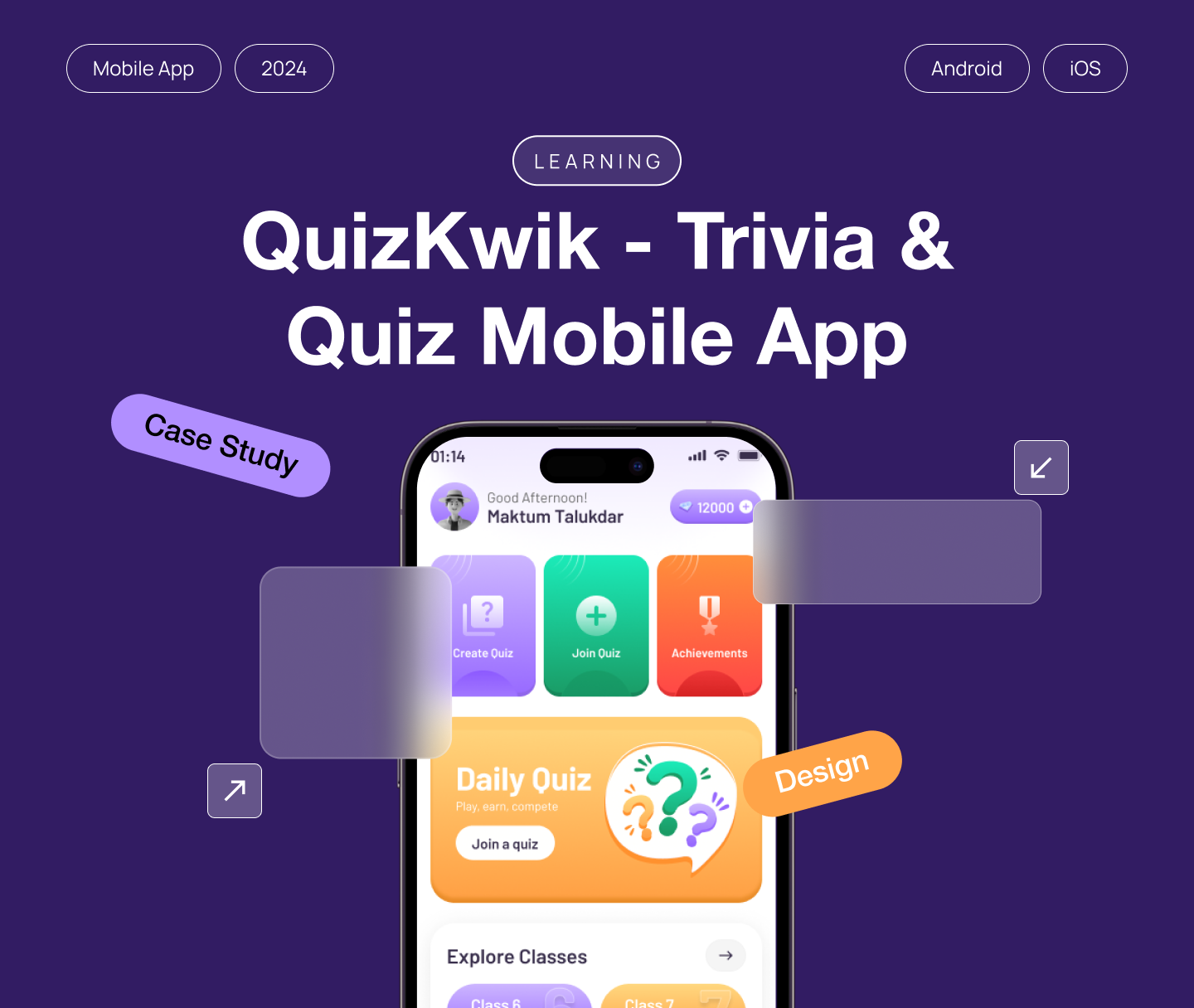 QuizKwik - Trivia & Quiz Mobile App by Asiq M. for Netro Systems on ...