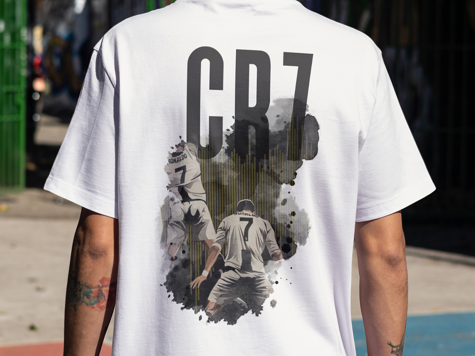 CR7 T-shirt Graphic by Webneco Infotech on Dribbble