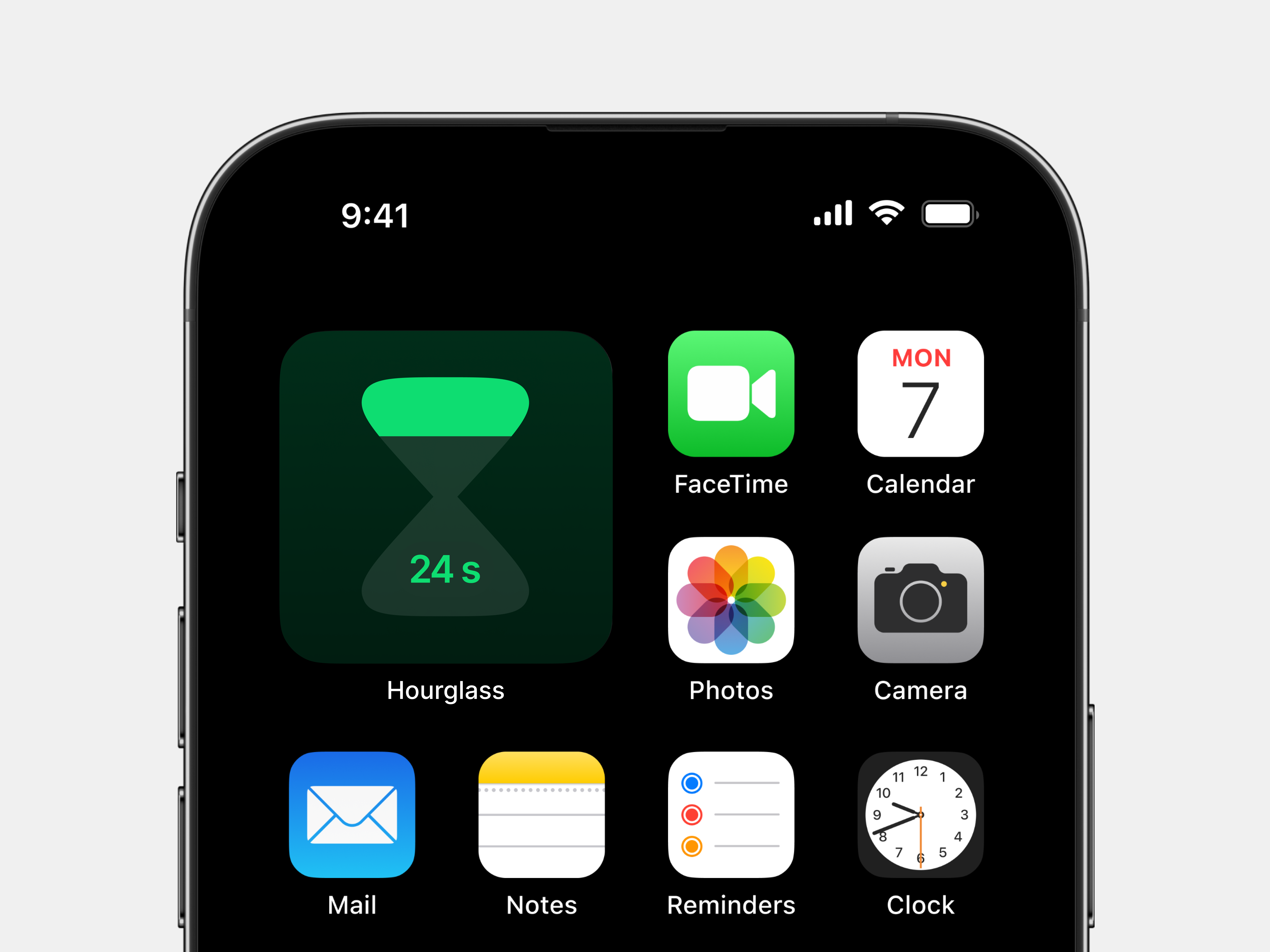 Hourglass Timer Widget concept by Taras Boiko on Dribbble
