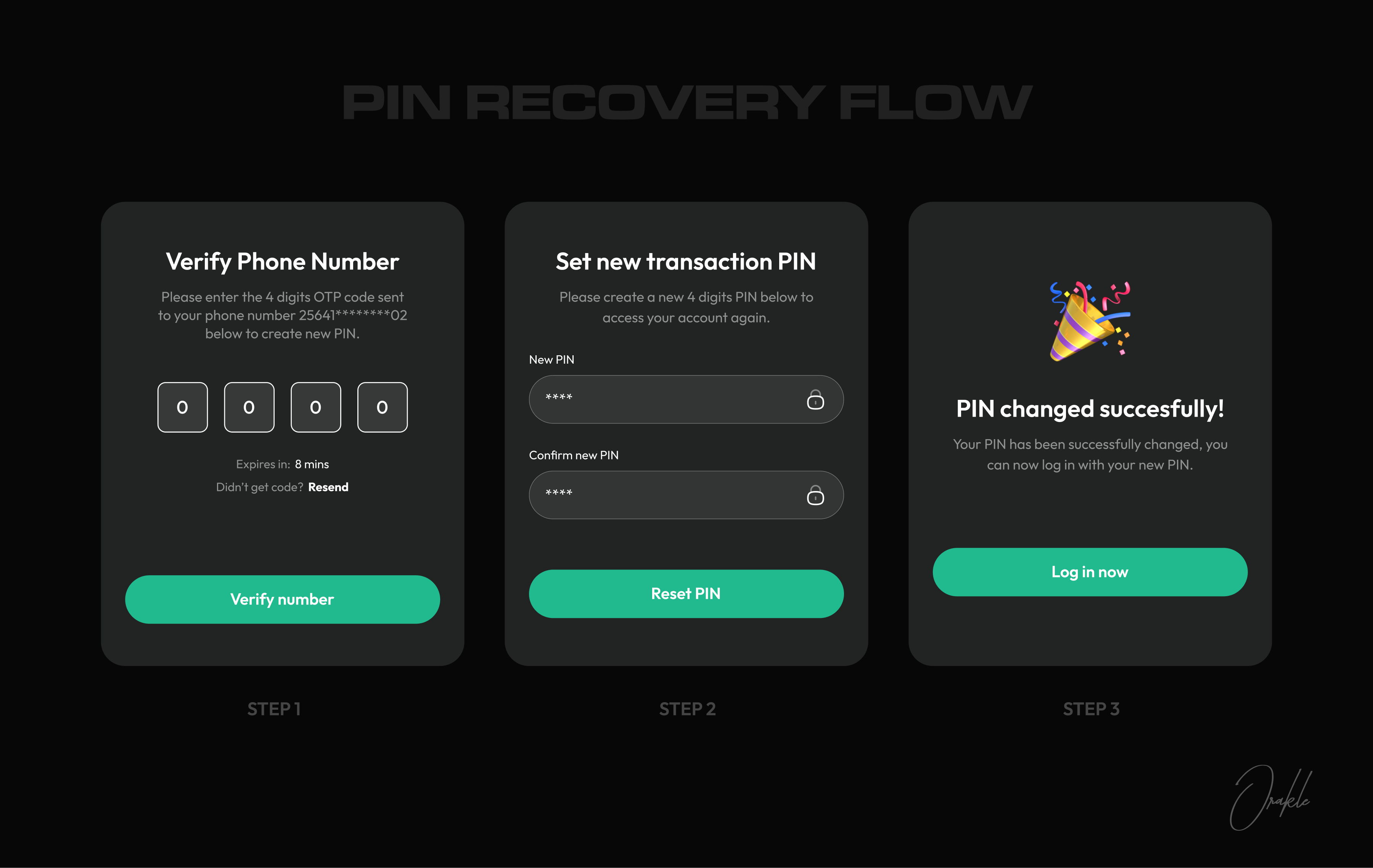 Pin Recovery designs, themes, templates and downloadable graphic ...