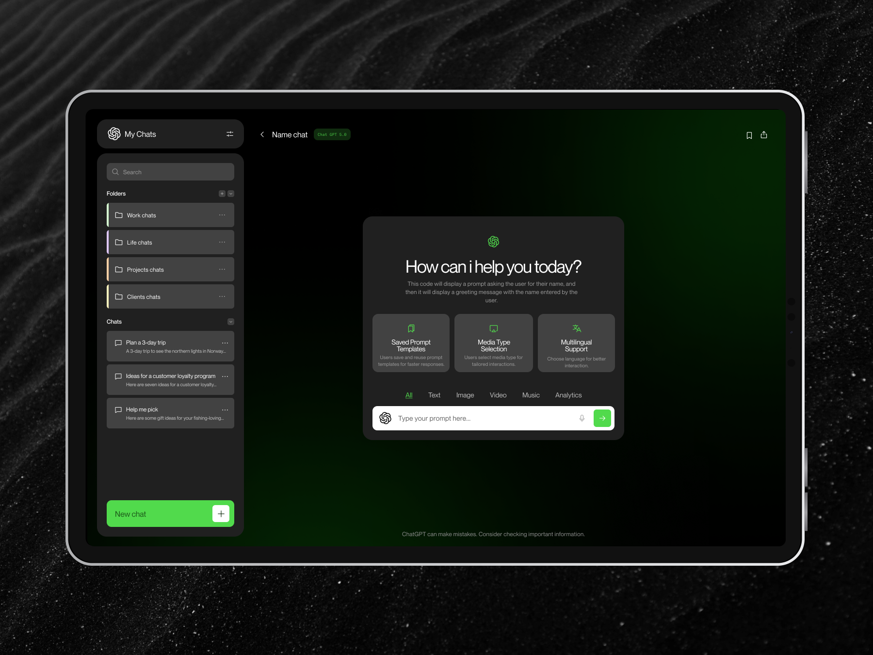 AI Chatbot Interface - ChatGpt Redesign by Fulcrum Rocks - UI Design ...