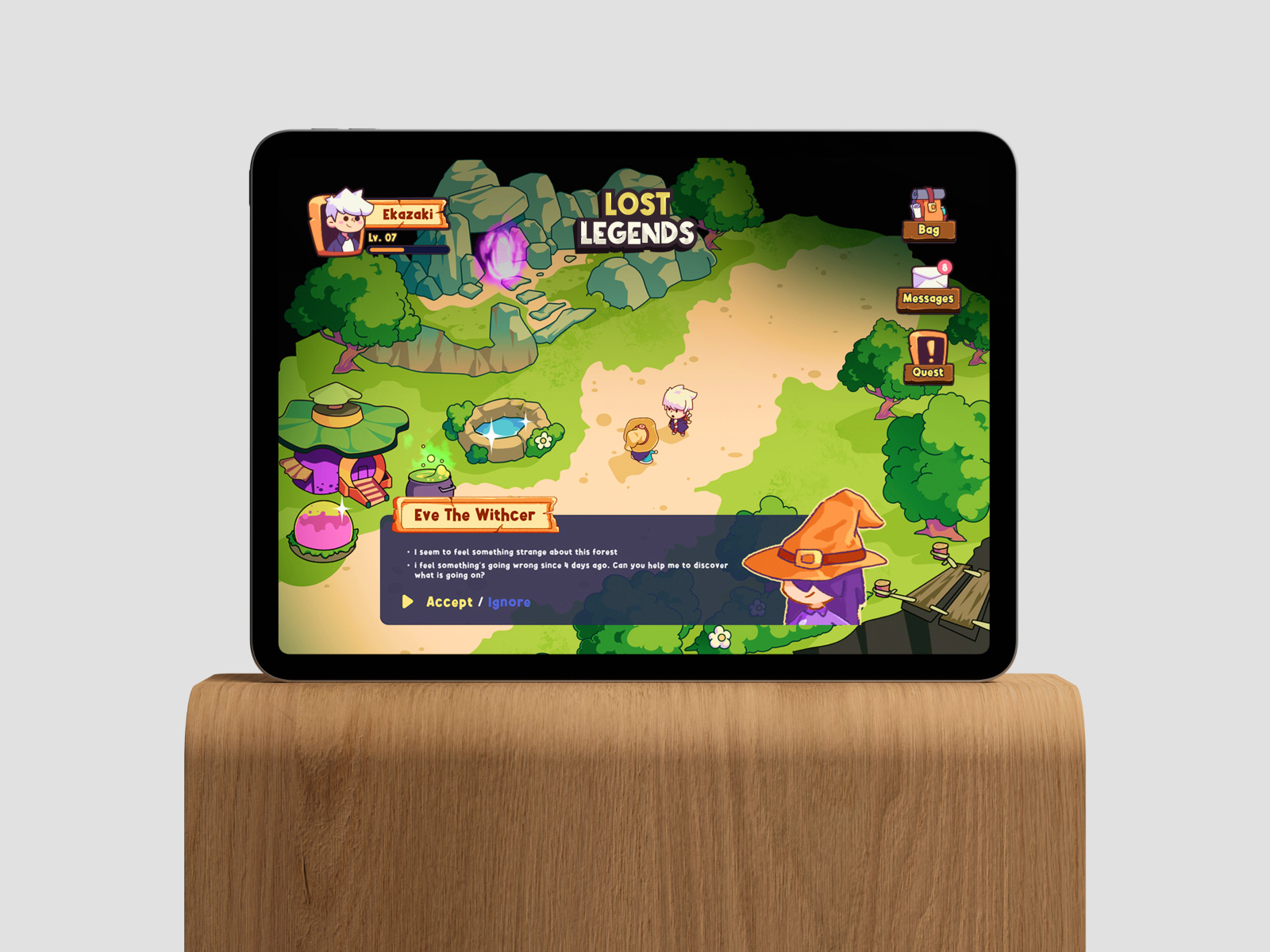 Lost Legends - RPG Game Illustration by Daniel Eka for Orenji Studio on ...