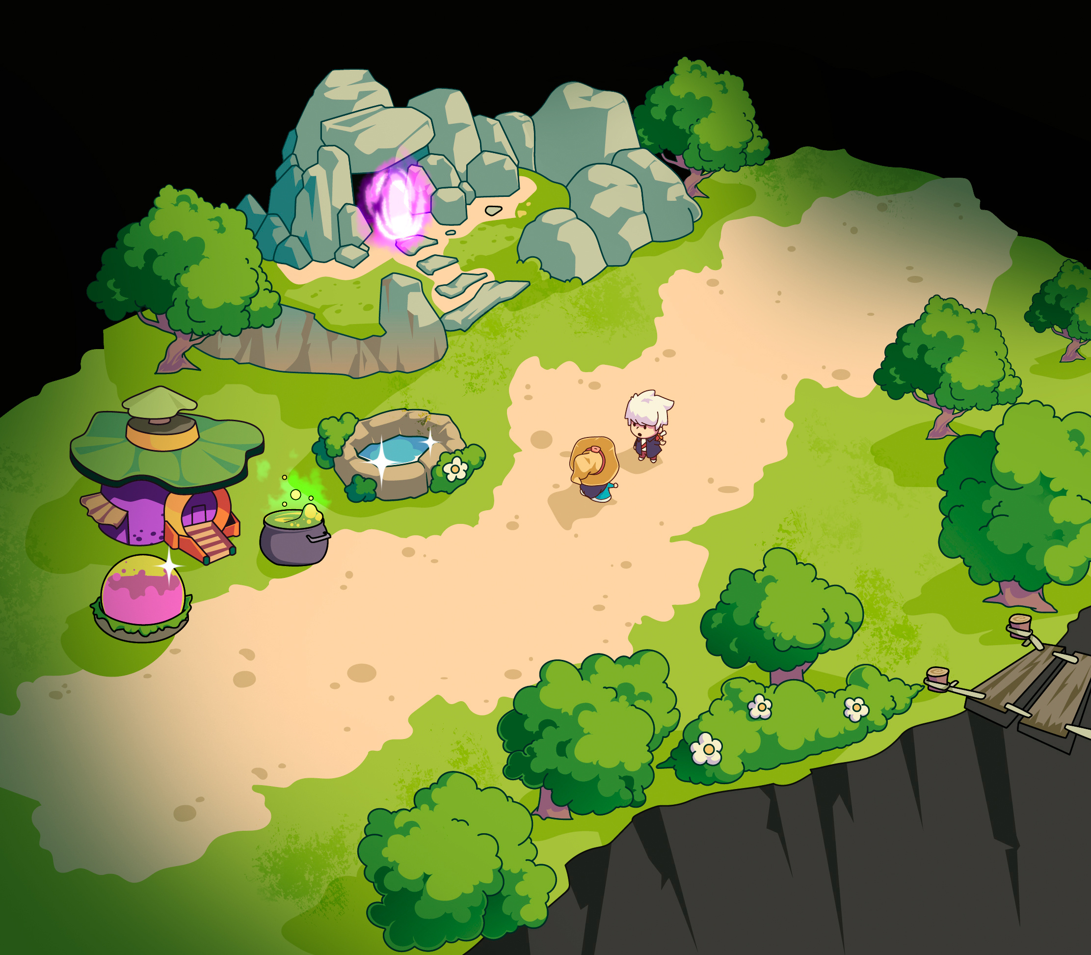 Lost Legends - RPG Game Illustration by Daniel Eka for Orenji Studio on ...