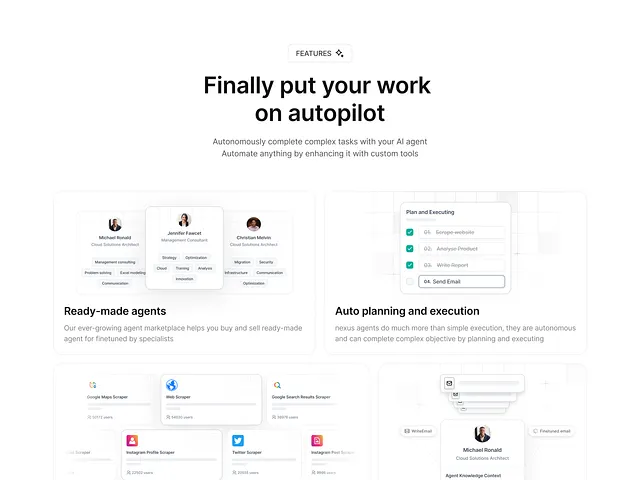Features Section designs, themes, templates and downloadable graphic ...