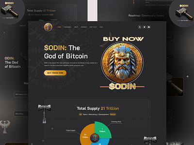 Pepe: Meme Coin Website Design by Abu Bokkor Siddik 🔥 on Dribbble