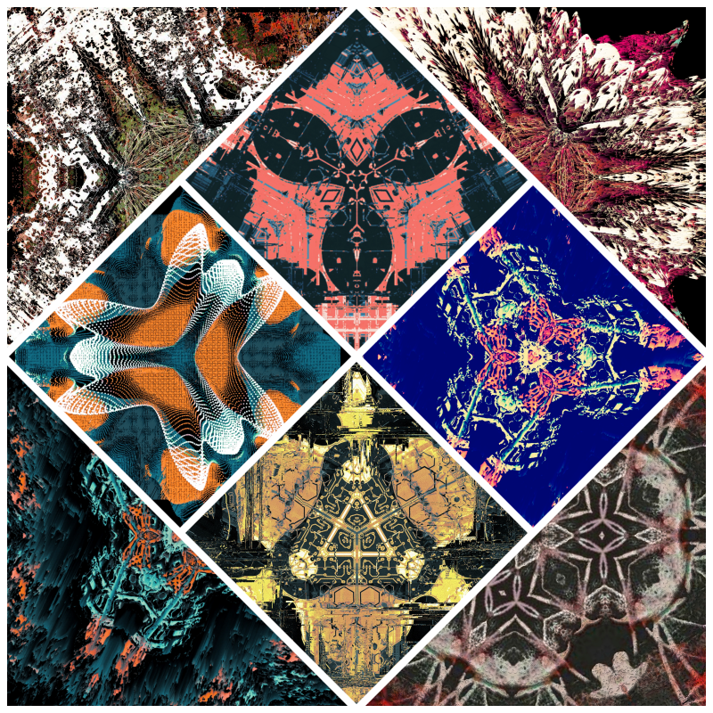 collage art design by clipnote on Dribbble