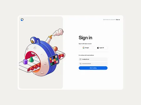 Sign Up Page designs, themes, templates and downloadable graphic ...