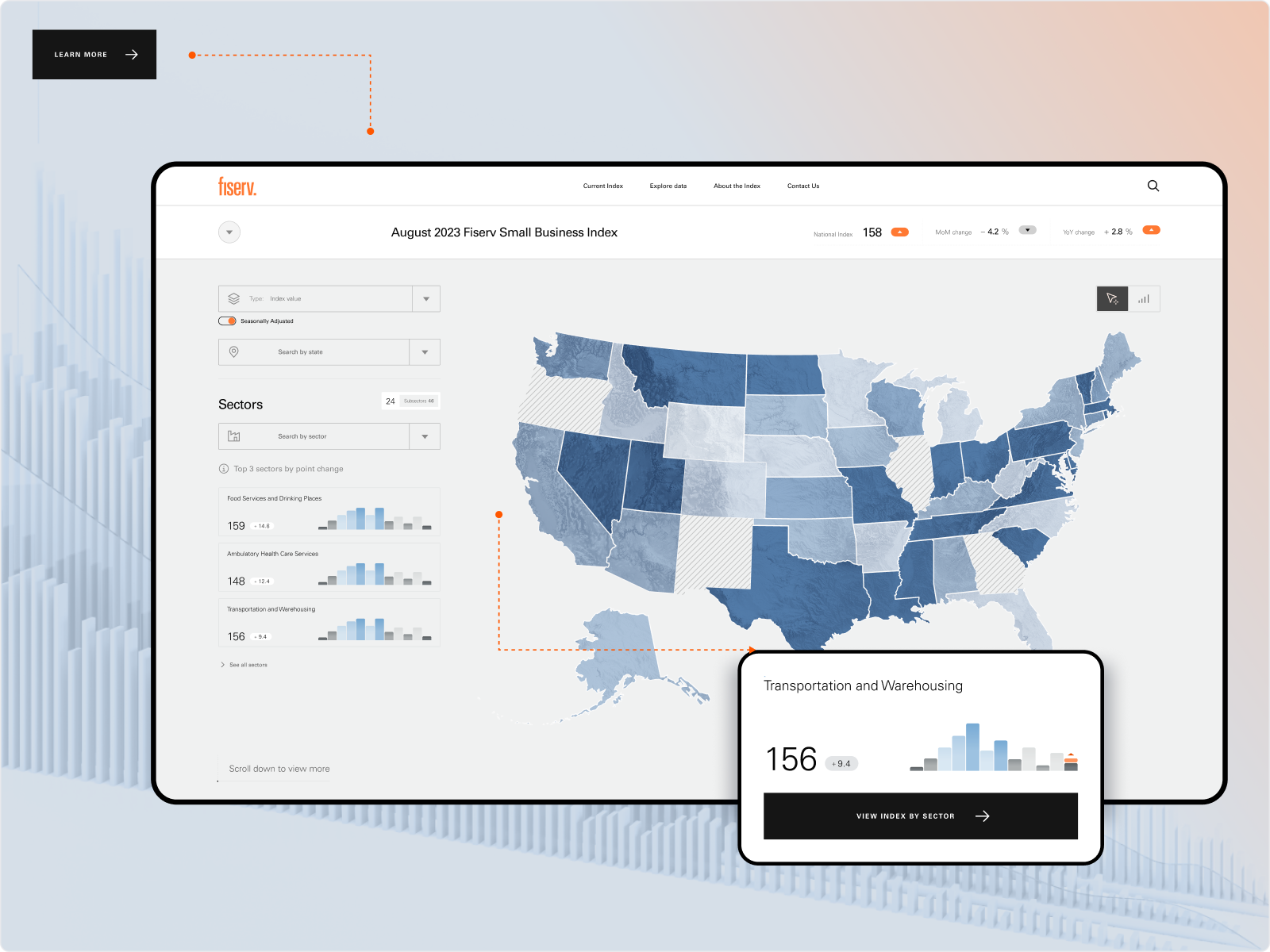 Fintech App - National Map Data Visualization by George Railean on Dribbble