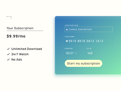 Checkout Payment Page designs, themes, templates and downloadable ...