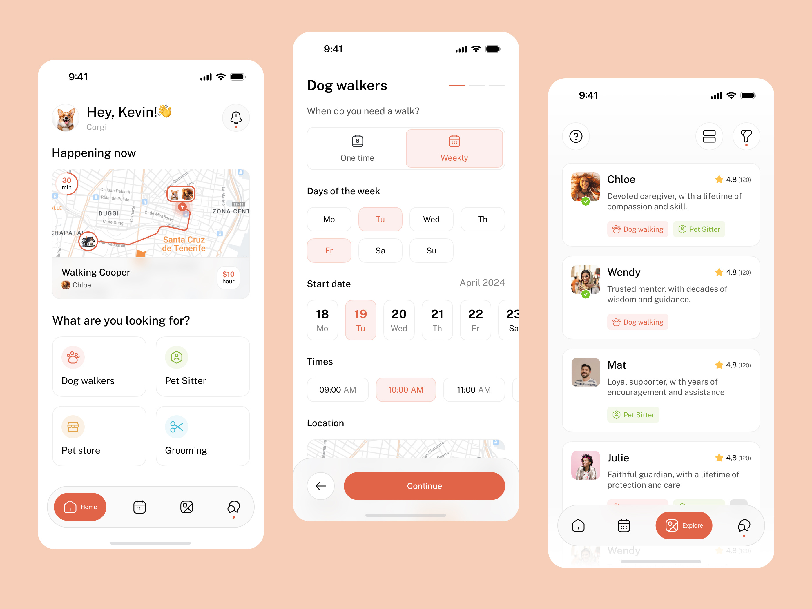 Pet services - mobile app - part 2 by Alexandru Dranga for Gomad on ...