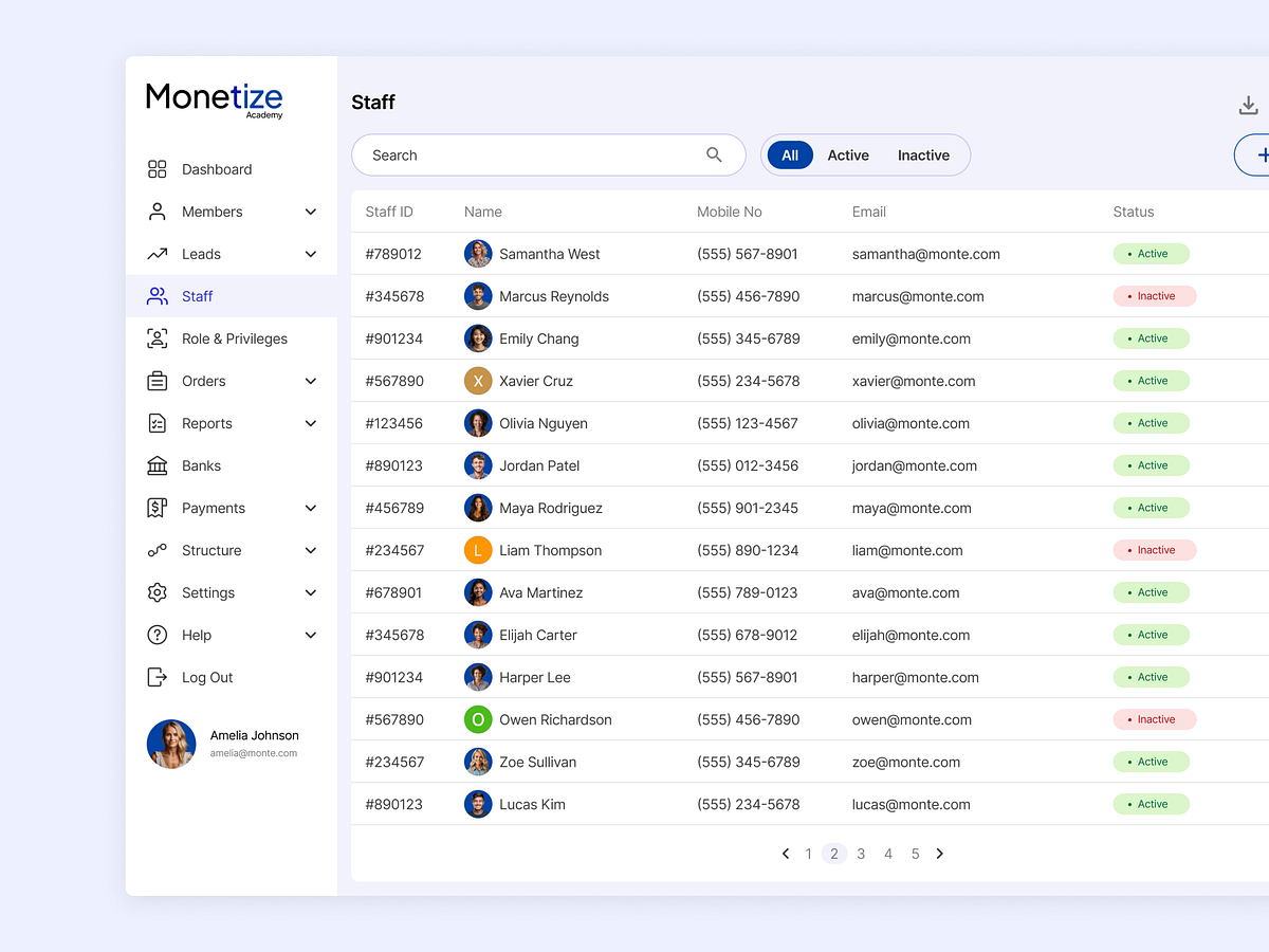 Table UI designs, themes, templates and downloadable graphic elements ...