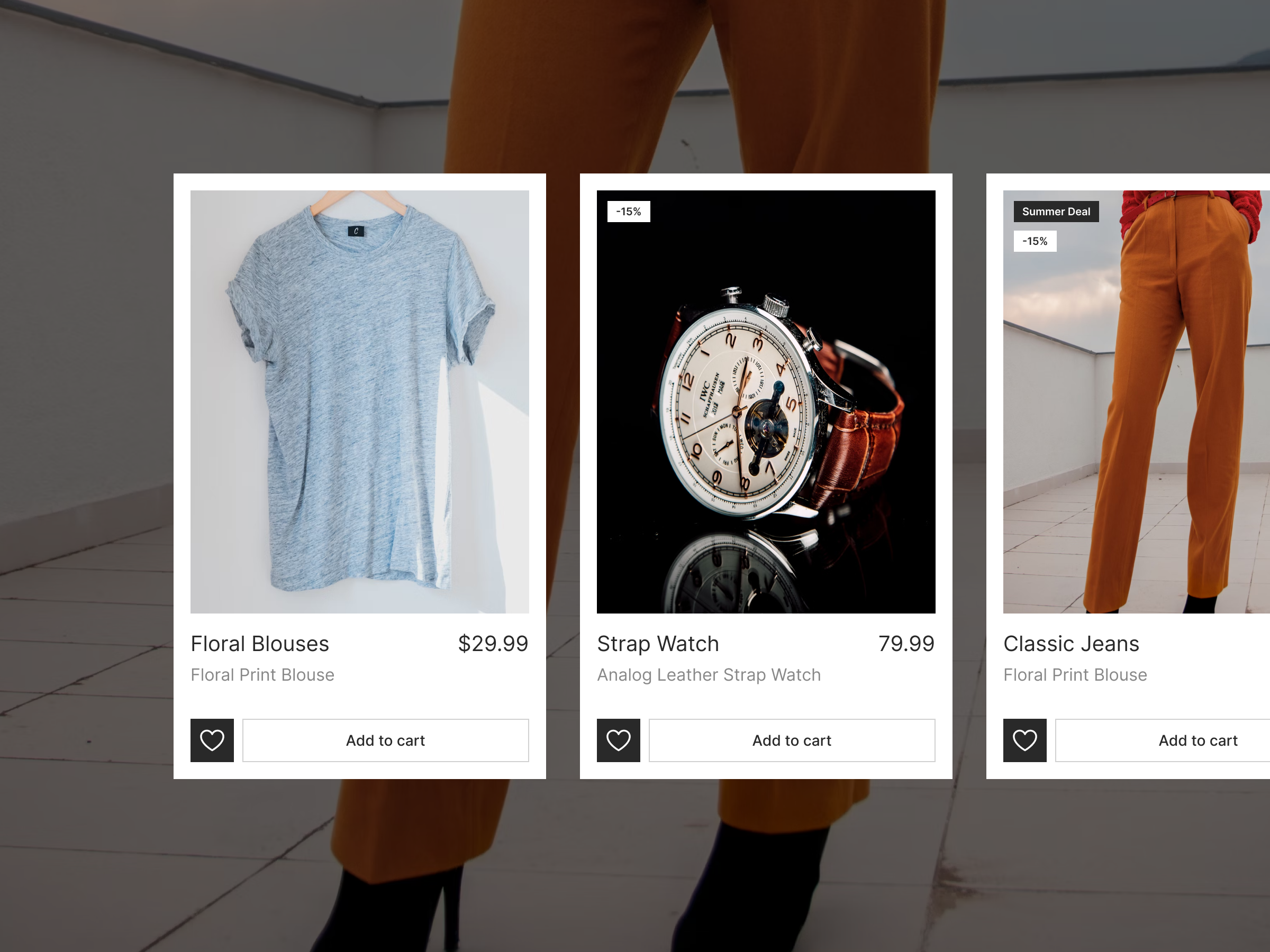 Browse thousands of E Commerce Card images for design inspiration | Dribbble