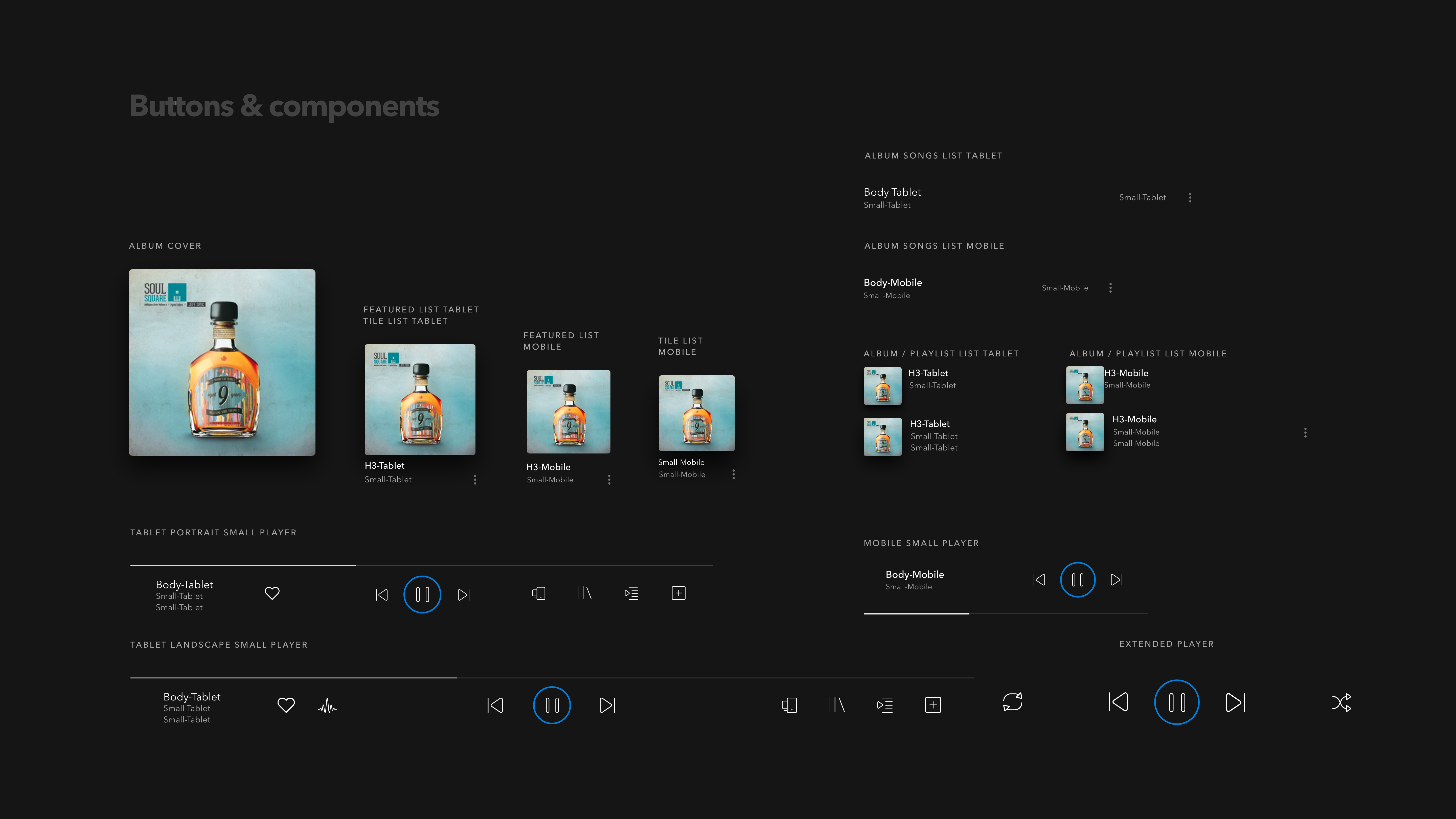dCS Design System by Adrien Castelain on Dribbble