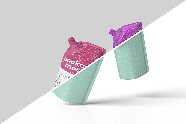 Floating Two Packaging Mockup by ianmikraz on Dribbble