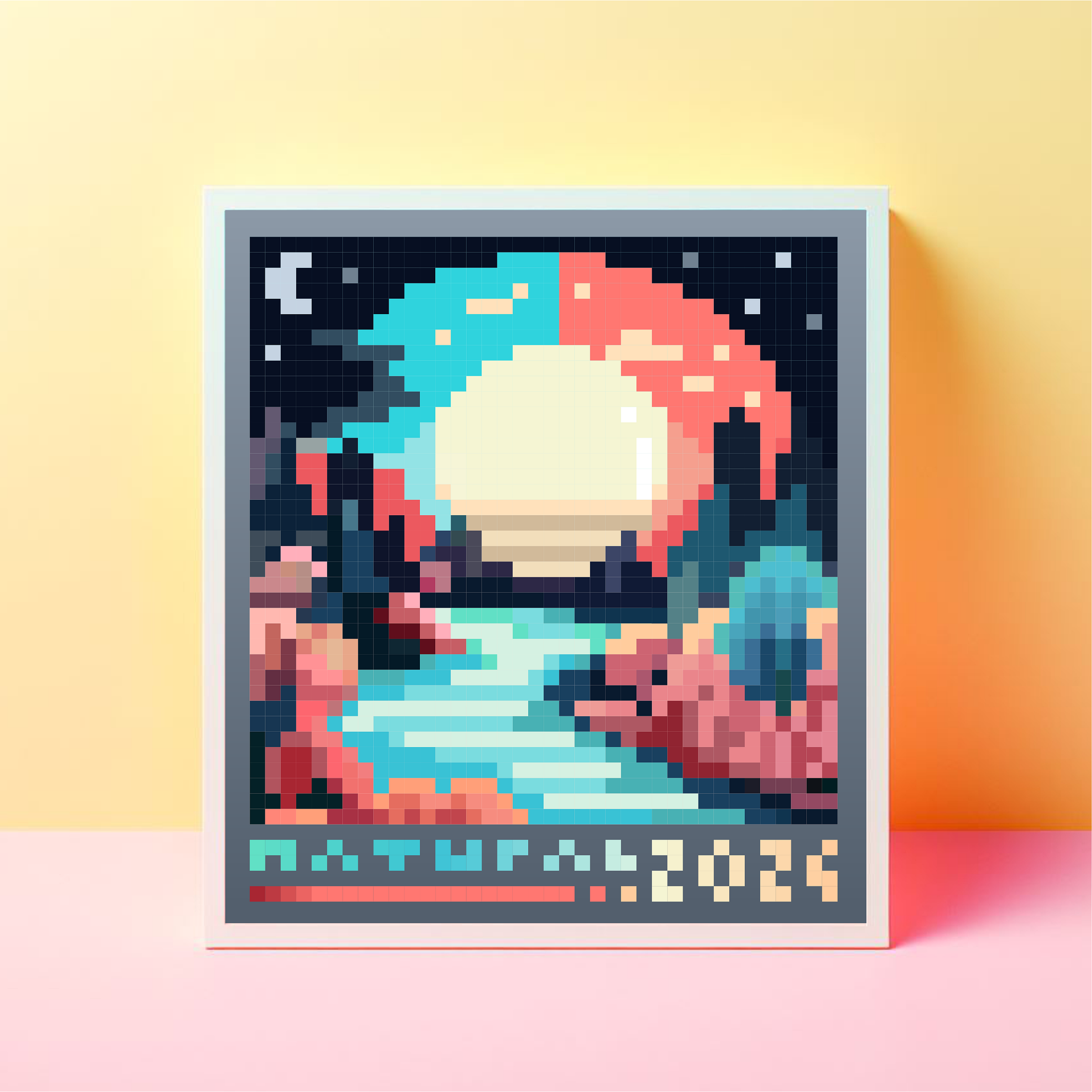 Pixel Art Poster by Wega Std on Dribbble