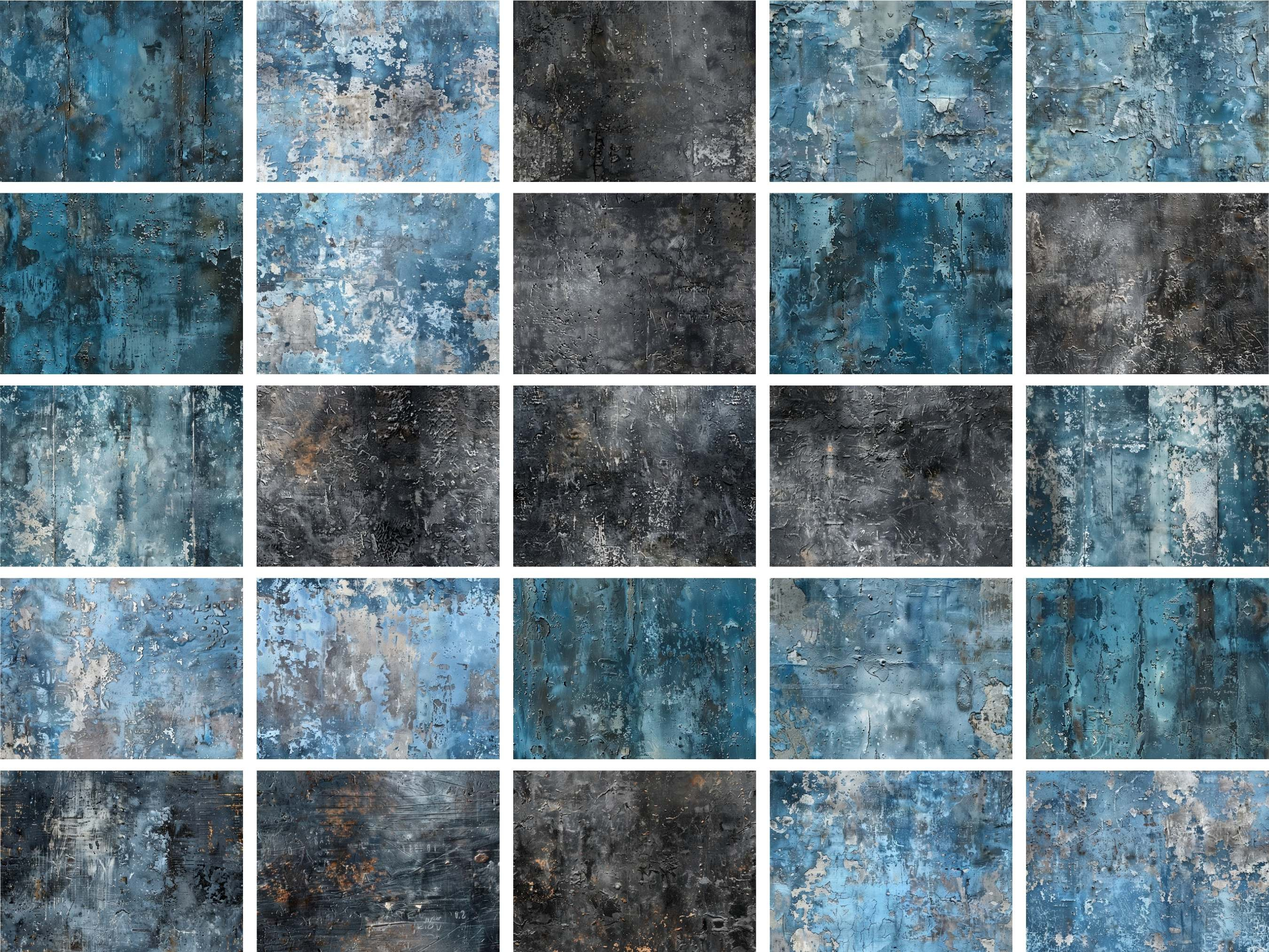 Oxidized Metal Tiles, Seamless Textures 300 DPI, 4K by London Pattern ...