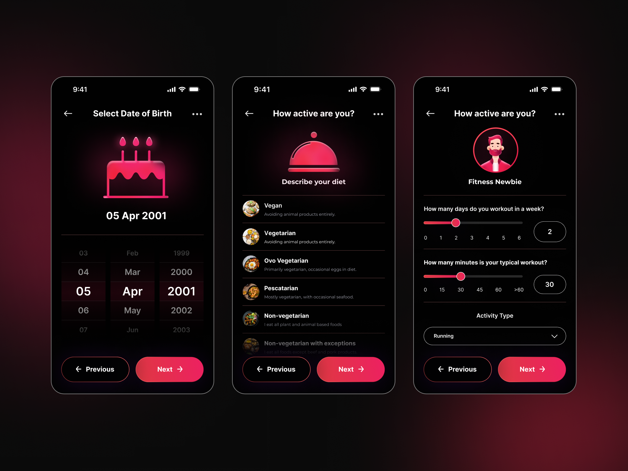 Peak Performance: Fitness App UI Redesign Concept by ProCreator ...