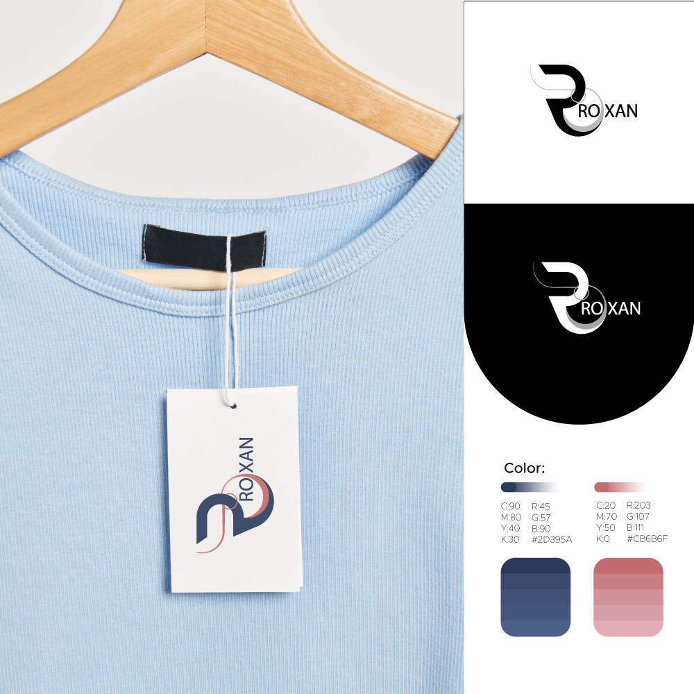 Roxana Meson Logo Design by Ali Chavoshi Jari on Dribbble