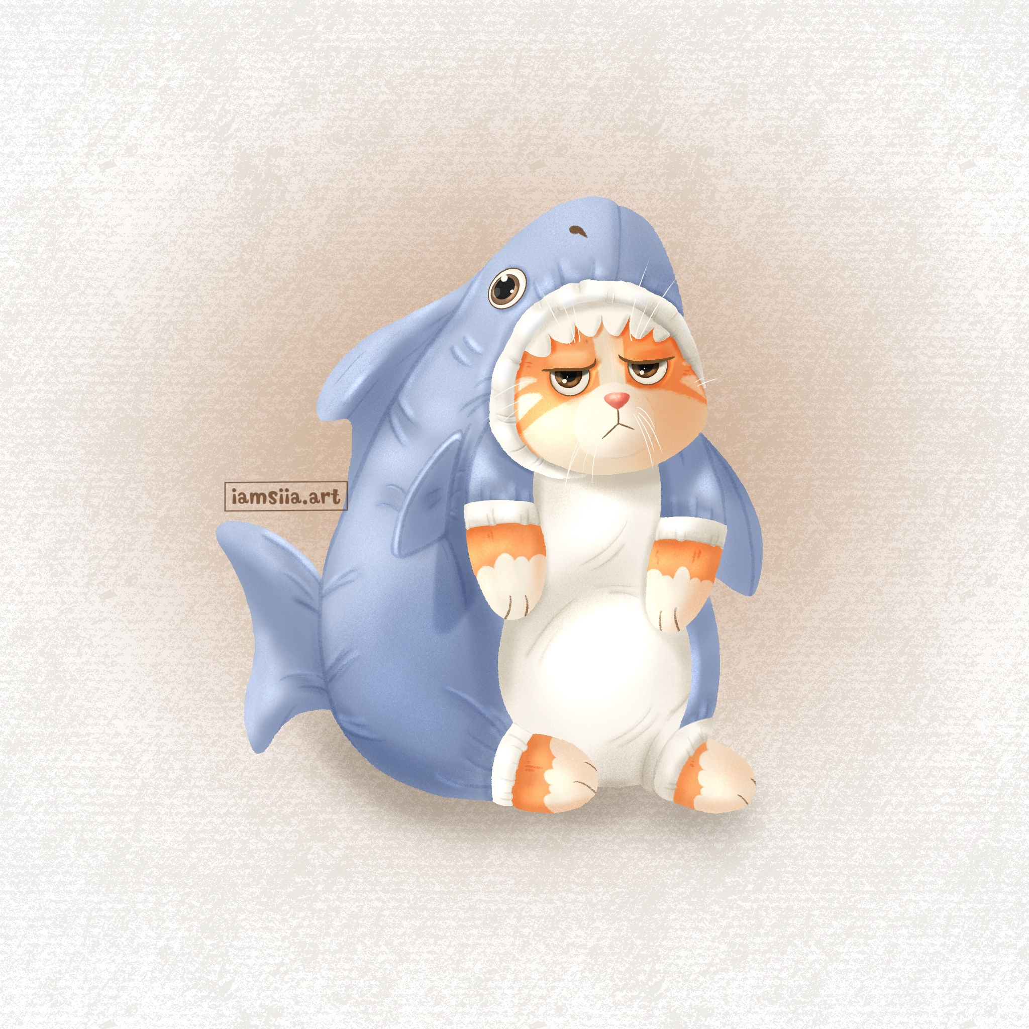 Kitty shark by Anastasiia on Dribbble