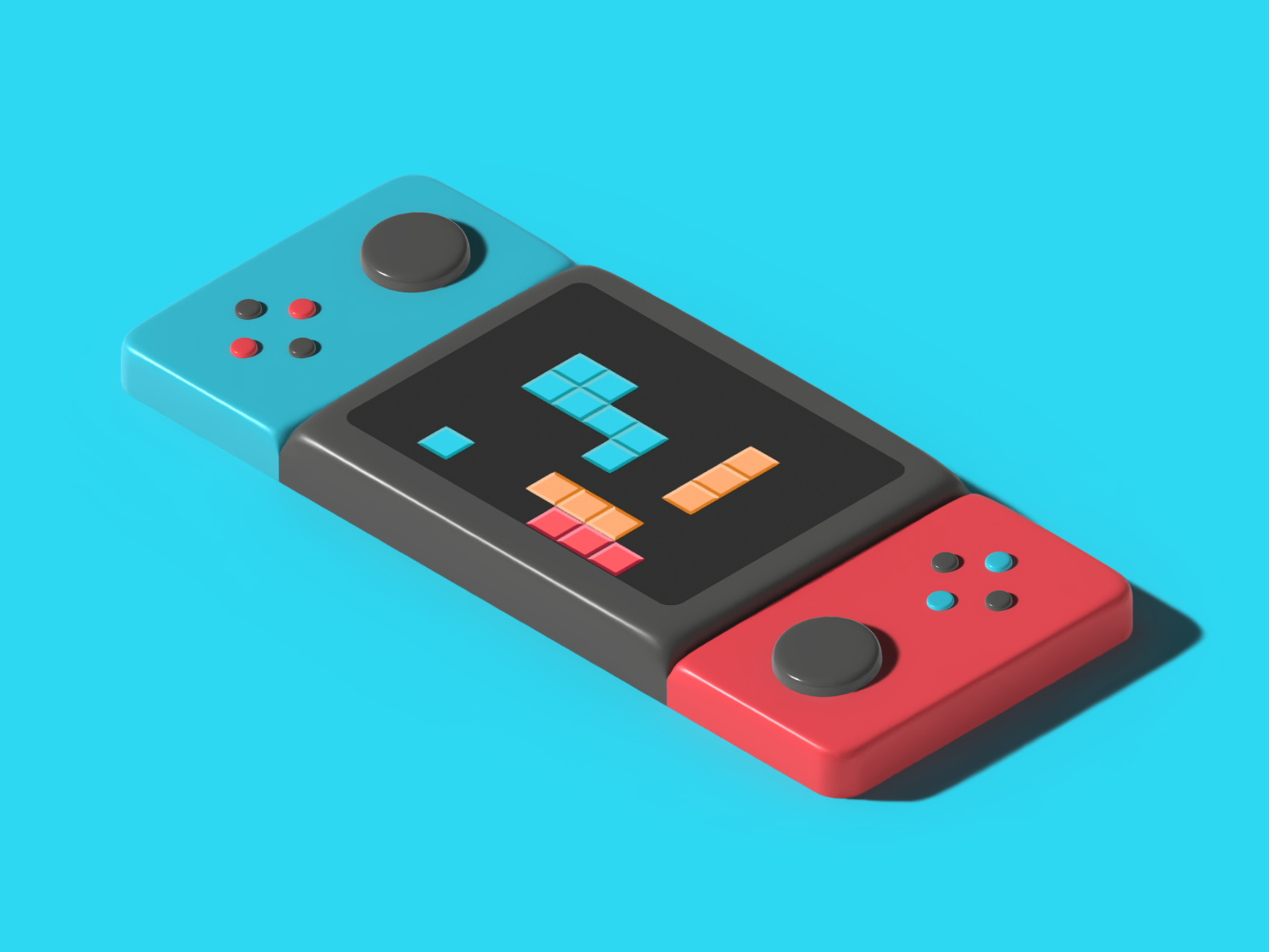3D Switch Illustration: Dynamic Design Showcase by Marie Anna Residori ...