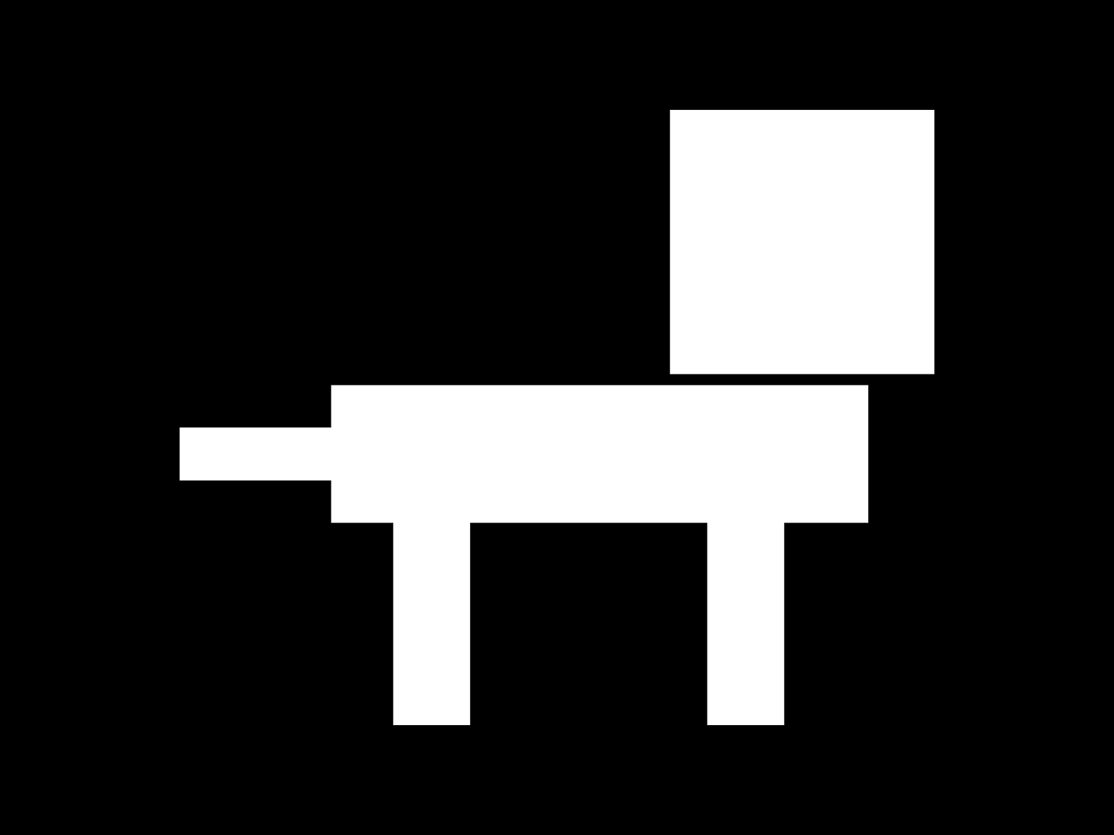 Stylized Square Dog Logo by Samuel Olubiyo on Dribbble