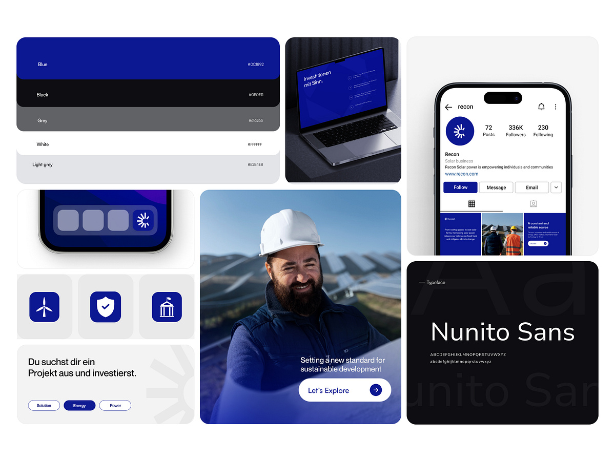 Branding by Zumar Zafar on Dribbble